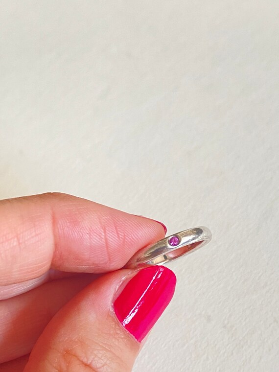 Tiffany vintage stacking ring - Gem Tiffany vintage stacking ring - Gem