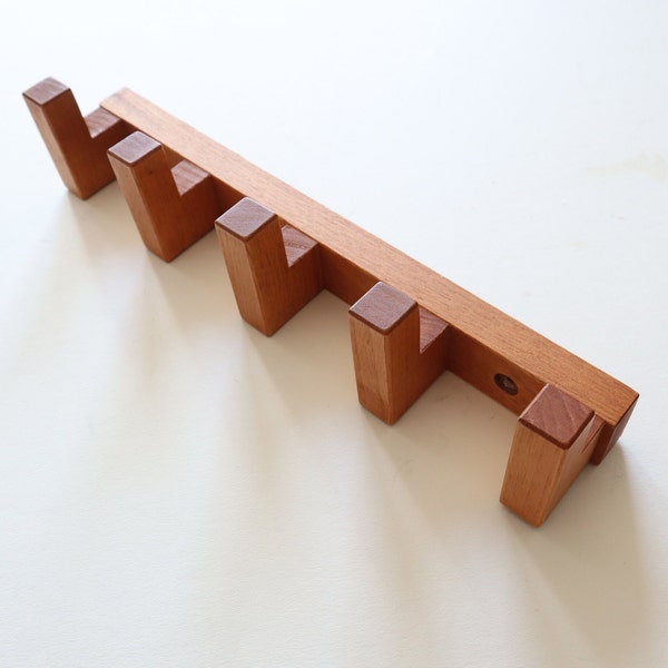 Teak Wall Hook - Etsy