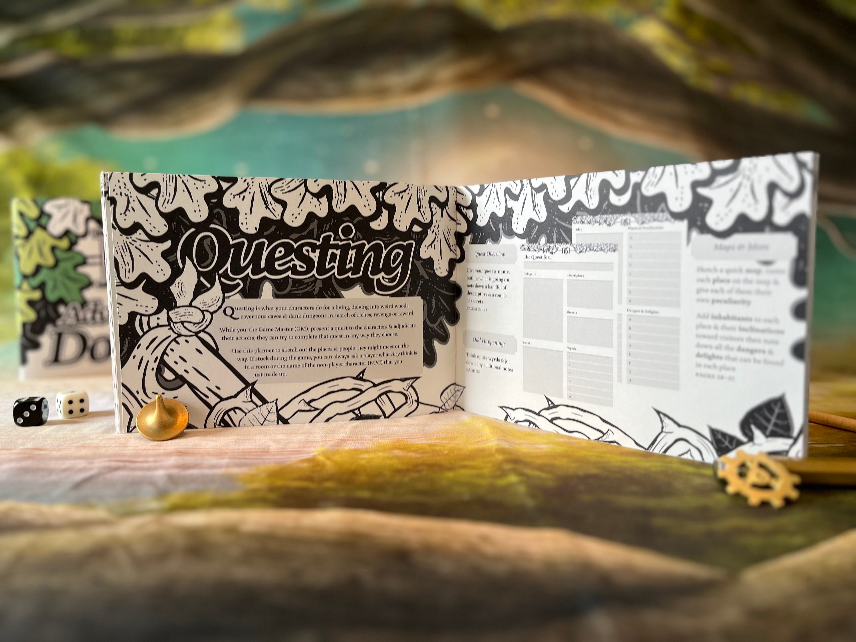 Advanced Double D6 A Simple Fantasy RPG - Etsy UK