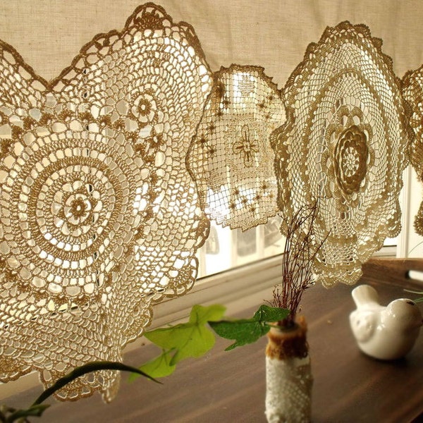 Doily Curtains - Etsy