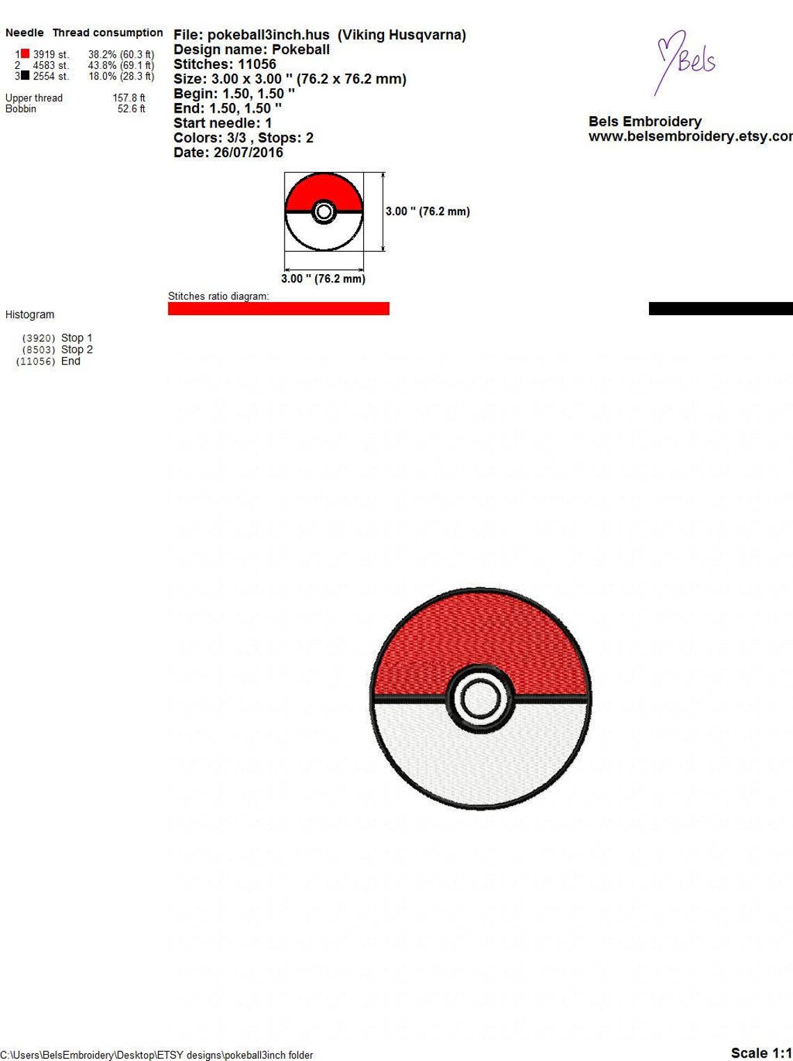 Pokemon Pokeball Machine Embroidery Design 2/3/4 Inch Instant - Etsy