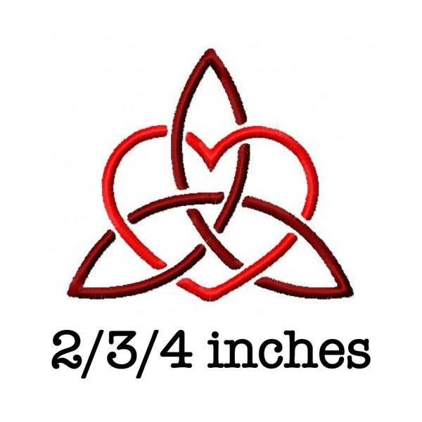 Trinity Heart - Etsy
