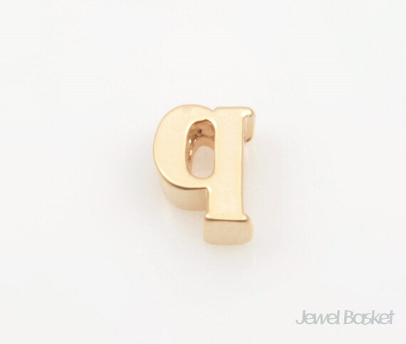 Matte Gold Lower Case Alphabet 2pcs Small Letter - Etsy