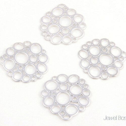 Large and Small Bubble Connector-brass / 21mm X 20mm / - Etsy