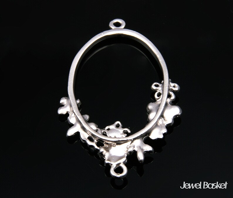 Flower Basket Connector / 24mm X 40mm / BMS010-C 2pcs - Etsy