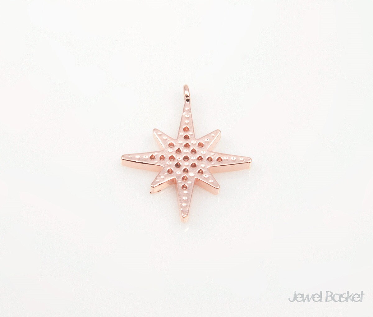 Rose Gold Cubic Star 1 Piece of Rose Gold Star / 15mm X 18mm - Etsy