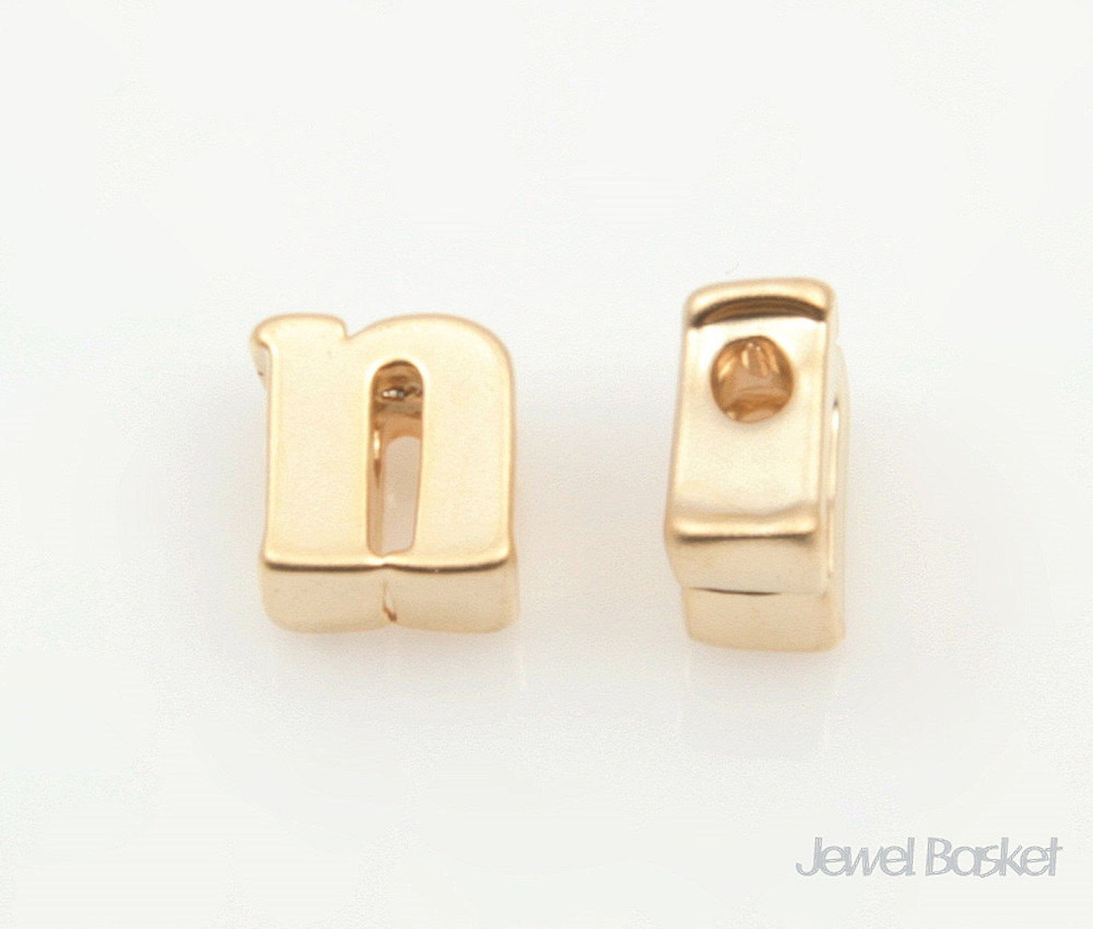 Matte Gold Lower Case Alphabet 2pcs Small Letter - Etsy