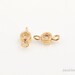 CG004-C2 6pcs / Tiny Cubic Connector in Gold Ver.2 / 4mm X 9mm - Etsy