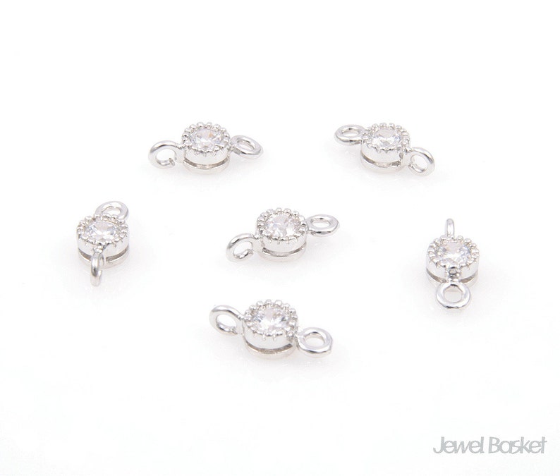 CRH004-C2 6pcs / Tiny Cubic Connector Ver.2 / 4mm X 9mm - Etsy