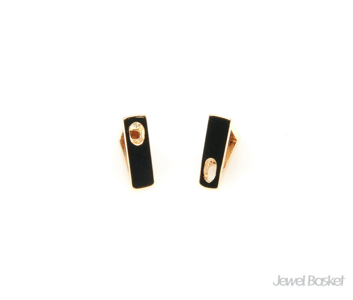 Triangle Outline Charm in Gold / 8.0mm x 7.0mm / BG296-P | Etsy