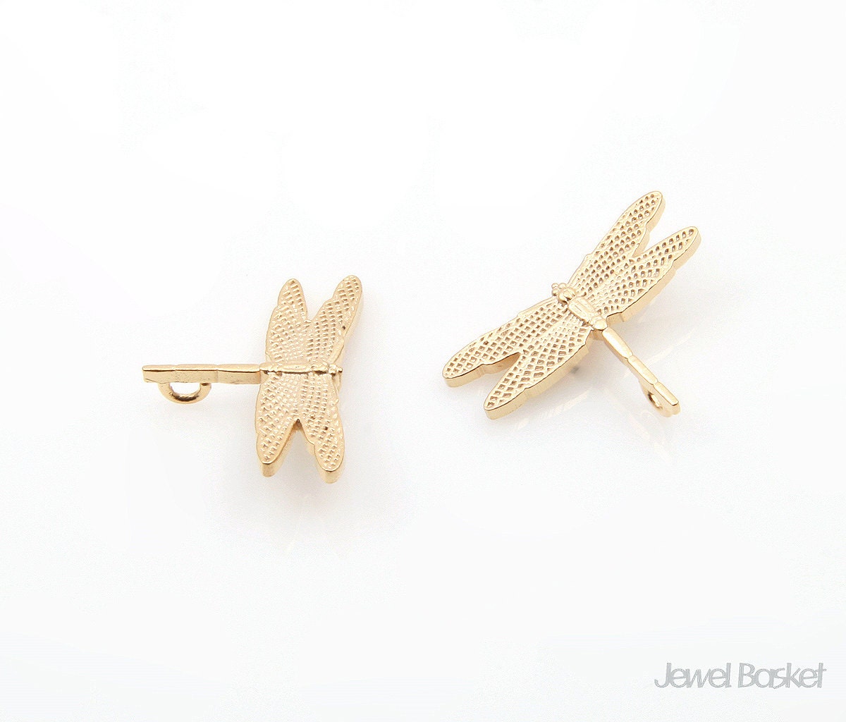 Dragonfly Connector in Matte Gold / 16.5mm x 12mm / BMG260-C | Etsy