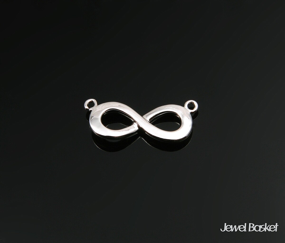 2pcs Infinity Pendants in Gold / 8mm X 17.5mm / BG221-P - Etsy