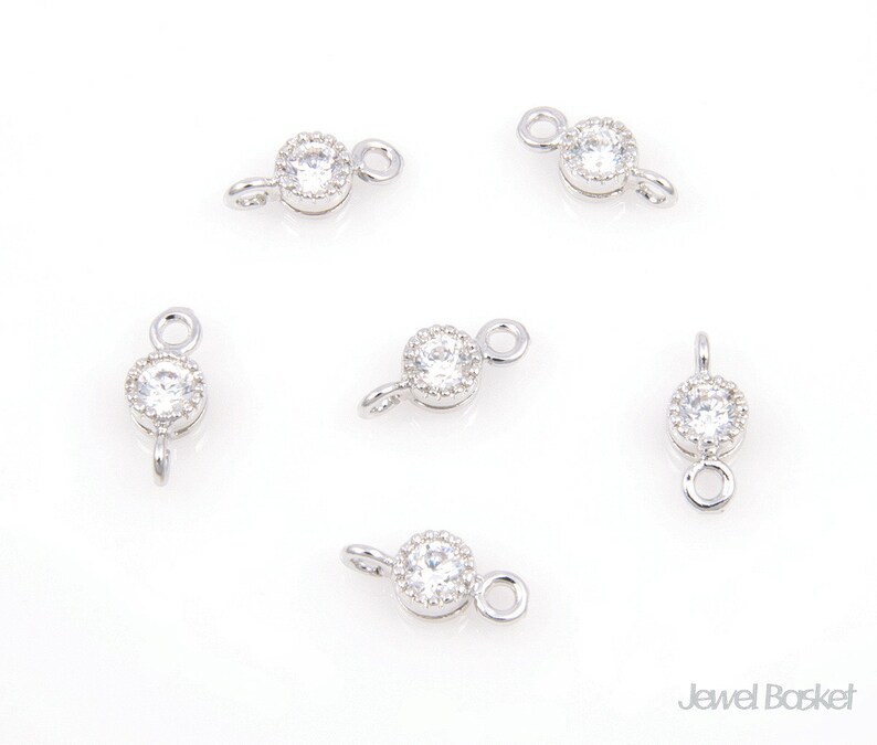 CRH004-C2 6pcs / Tiny Cubic Connector Ver.2 / 4mm X 9mm - Etsy