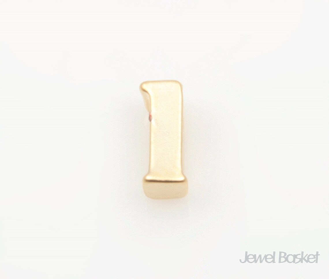 Matte Gold Lower Case Alphabet 2pcs Small Letter - Etsy