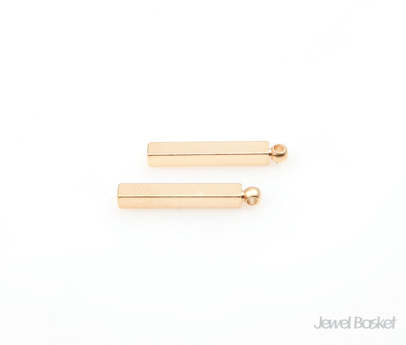 4pcs - Matte Gold Bar Pendant for Earrings - Small / 2mm X 15mm ...