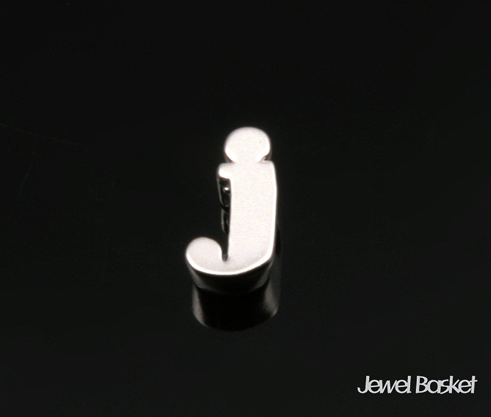 Matte Rhodium Lower Case Alphabet 2pcs Small Letter - Etsy