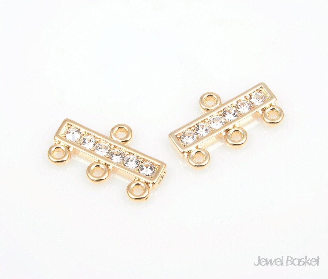 CG034-C (4pcs) / 4 O Ring Bar Connector / 10mm X 16mm - Etsy