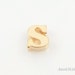 Matte Gold Lower Case Alphabet 2pcs Small Letter - Etsy