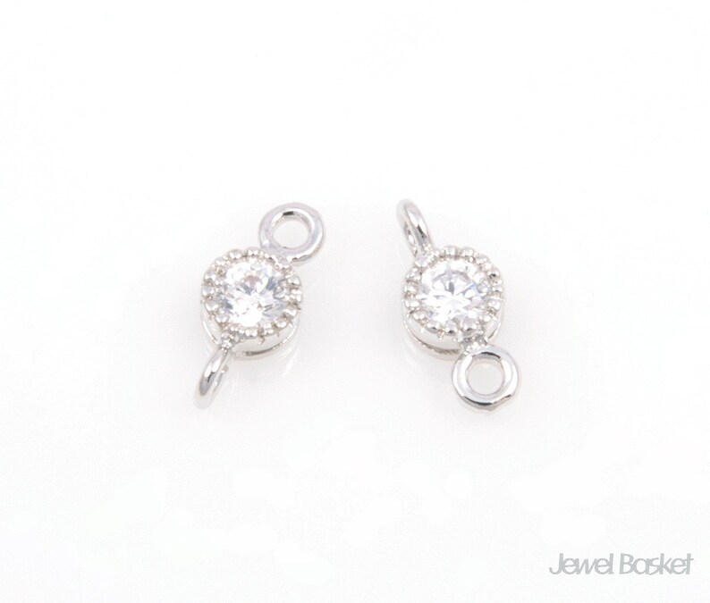 CRH004-C2 6pcs / Tiny Cubic Connector Ver.2 / 4mm X 9mm - Etsy