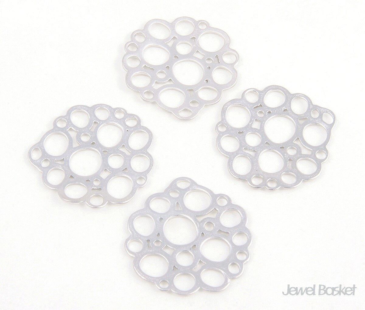 Large and Small Bubble Connector-brass / 21mm X 20mm / BMS002-C (2pcs ...