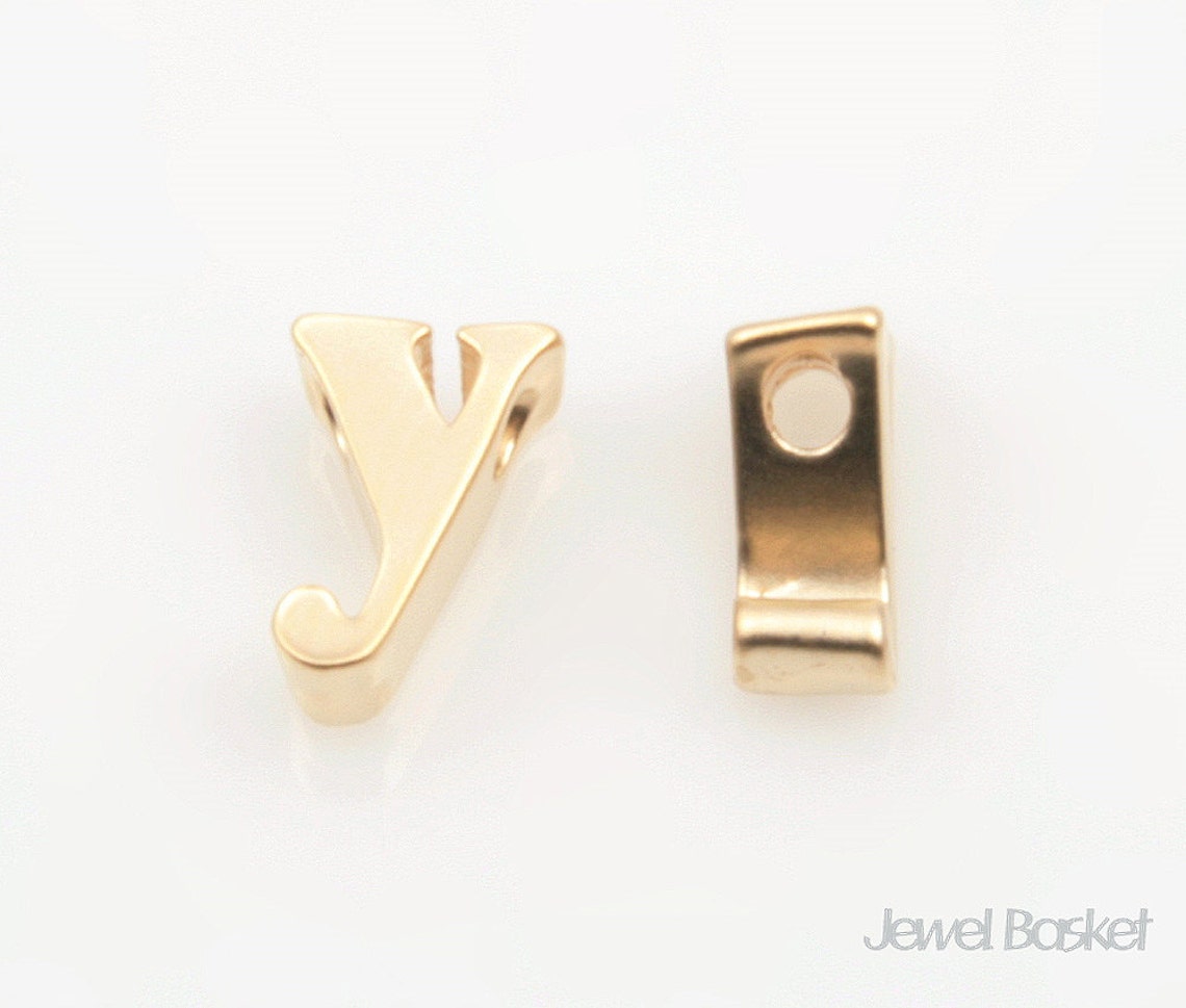 2pcs Matte Gold Lower Case Alphabet Small Letter - Etsy