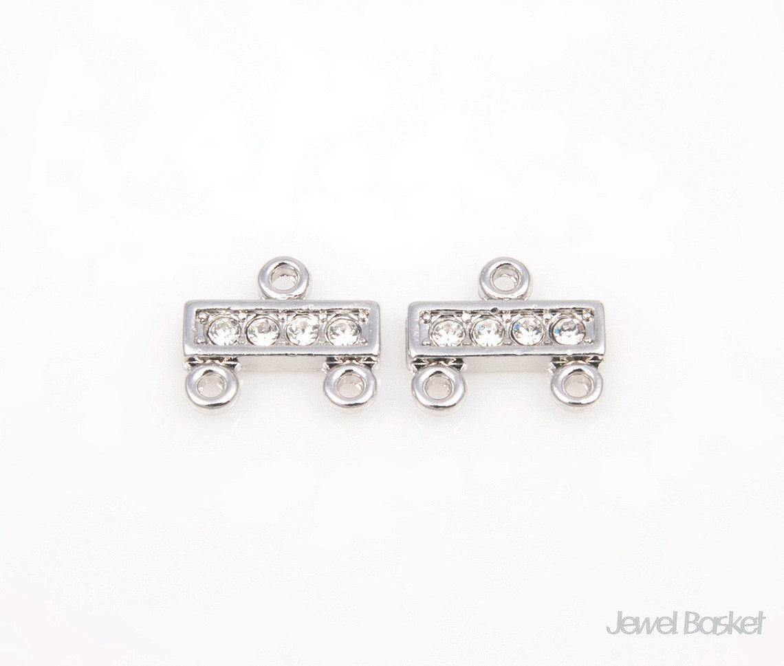 CRH033-C 4pcs / 3 O Ring Bar Connector / 10mm X 11mm | Etsy