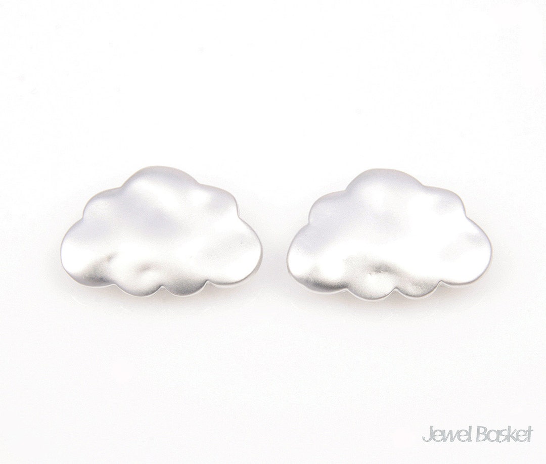 BMS069-C (2pcs) / Cute Cloud Connector / 11mm X 17mm - Etsy