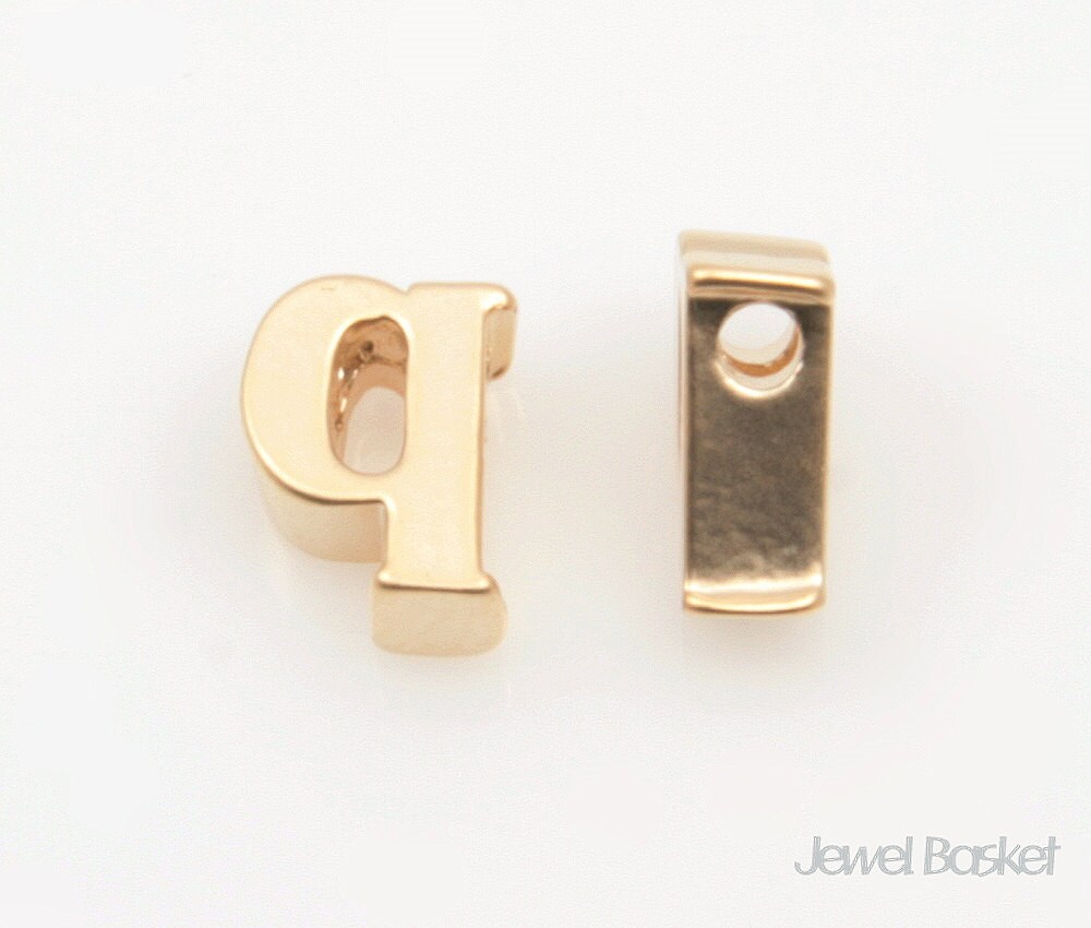 Matte Gold Lower Case Alphabet 2pcs Small Letter - Etsy