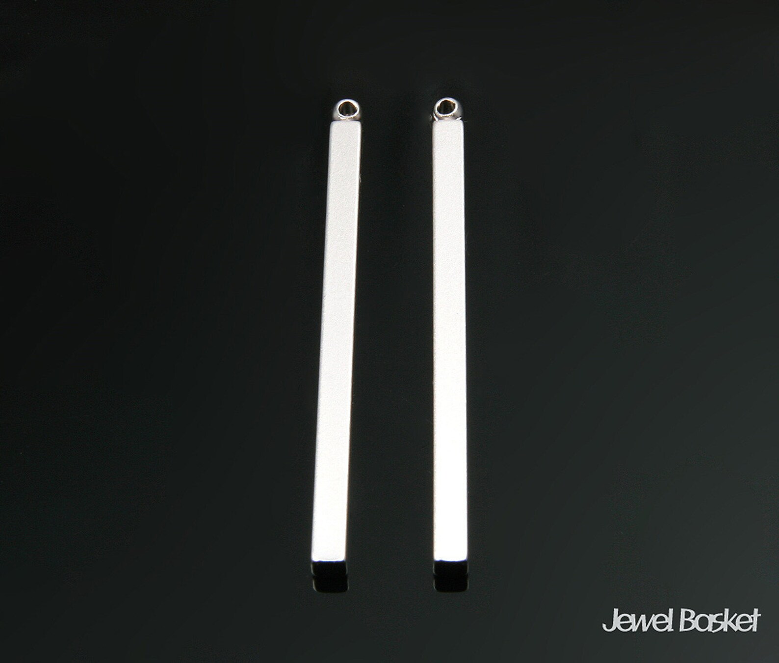 Matte Gold Bar Pendant for Earrings / 2mm X 32mm / BMG280-P (4pcs) - Etsy