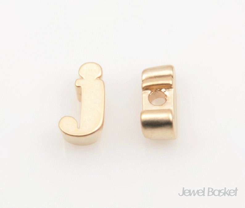 Matte Gold Lower Case Alphabet 2pcs Small Letter - Etsy