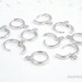 Round Clip Earhook 8pcs Round Clip Earhook 12mm Handmade - Etsy