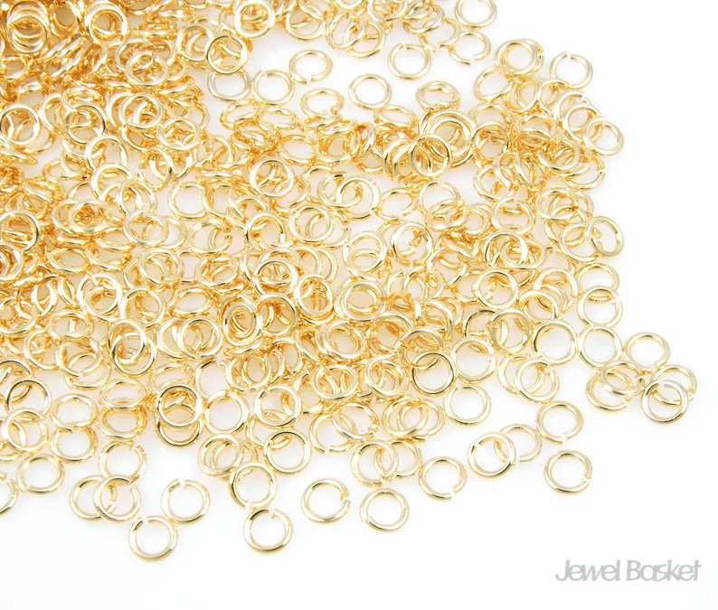 PG017-E / Jump Ring / 2mm inner Diameter 22 Gauge | Etsy