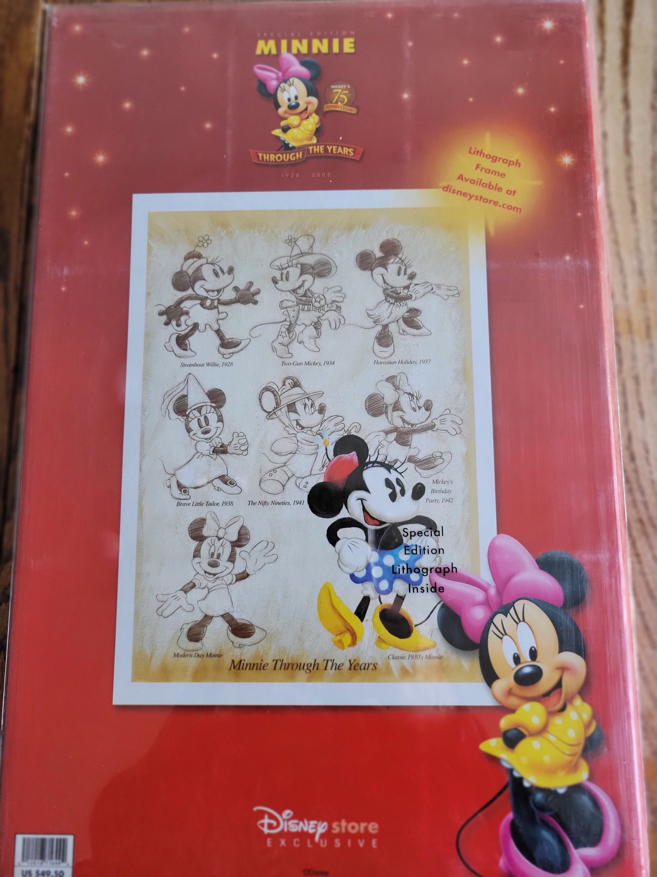 Minnie Through the Years Plush Figures Collection, 75th Anniversary ...