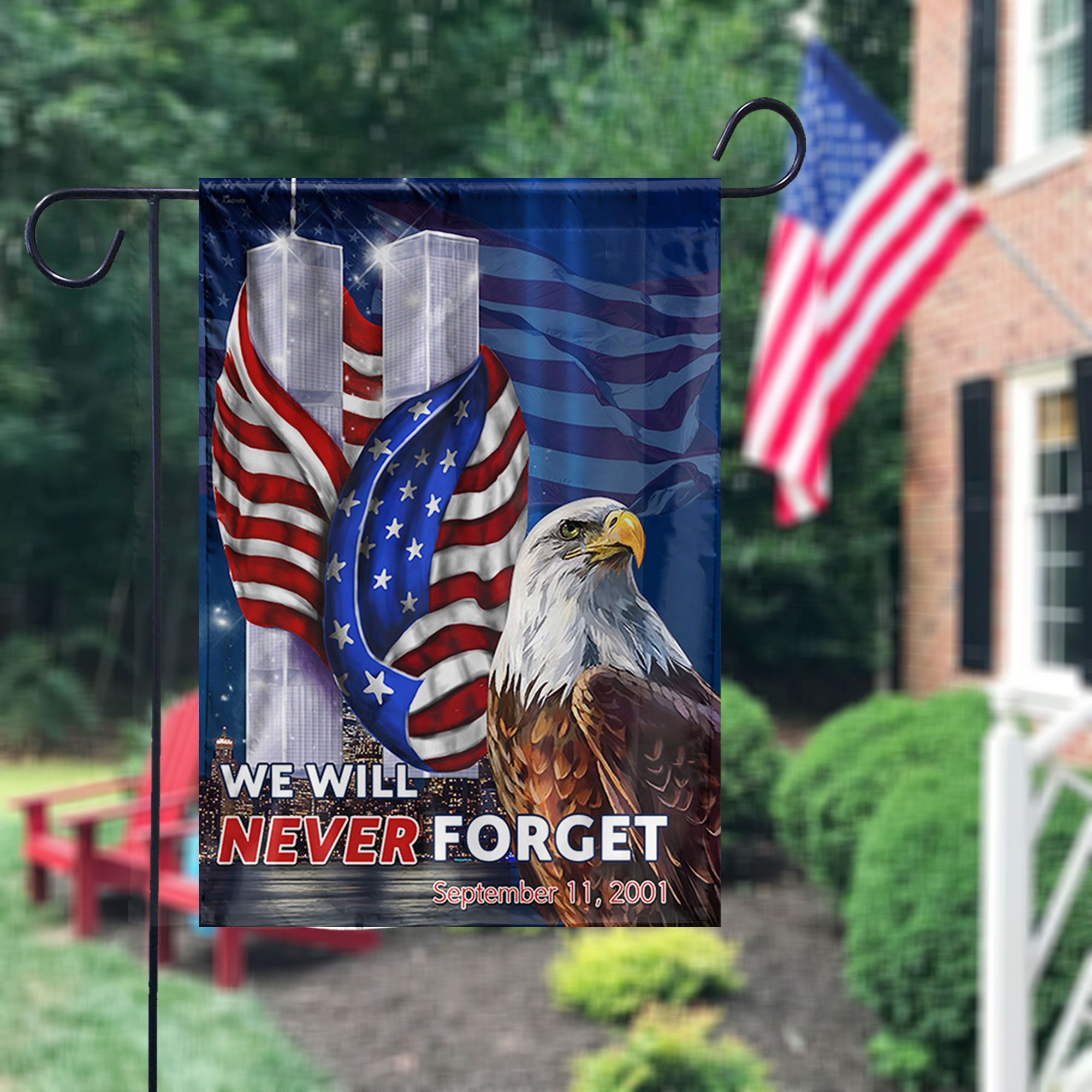 911 Never Forget Eagle
