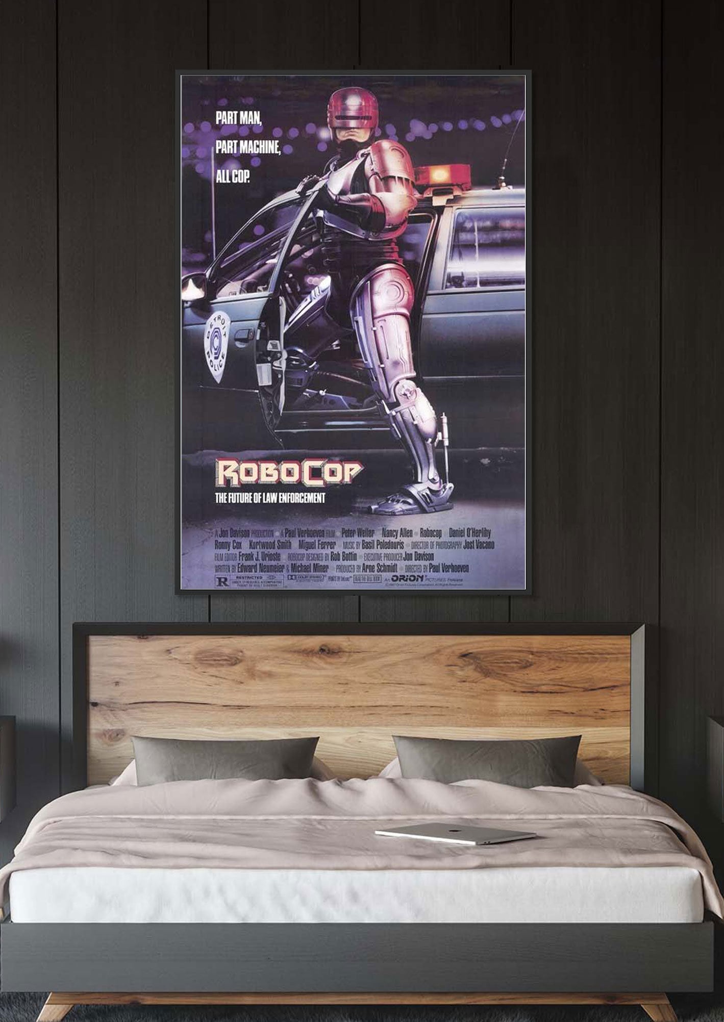 RoboCop Poster, Robocop (1987) - Movie Film Poster Print, Mid Century ...