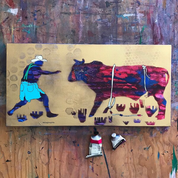 Rodeo Art - Etsy