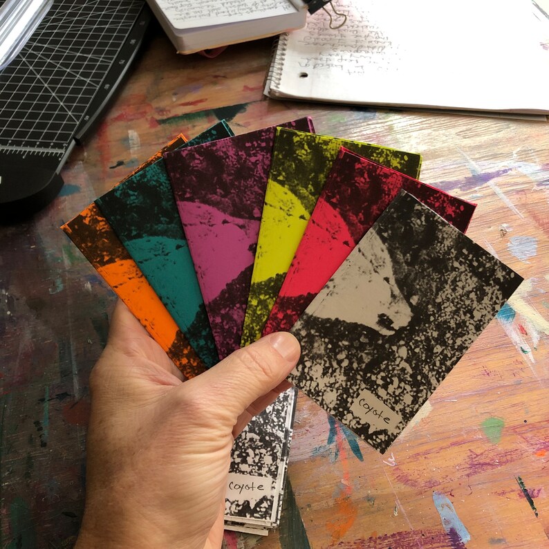 Zine Perzine Art Zine Coyote Zine Mini Zine Mental Health - Etsy