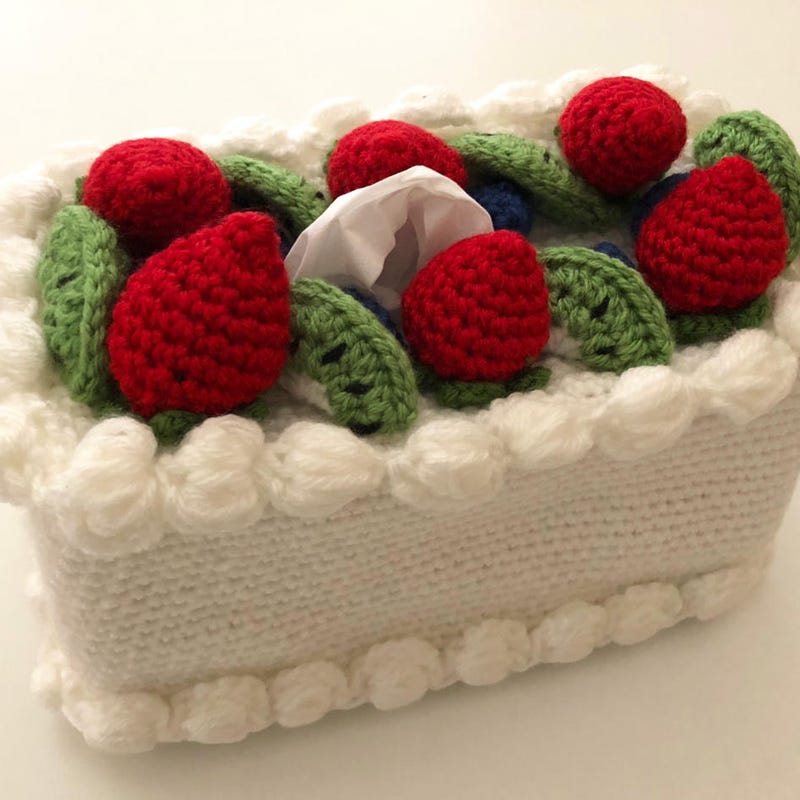 Crochet Tissue Box - Etsy