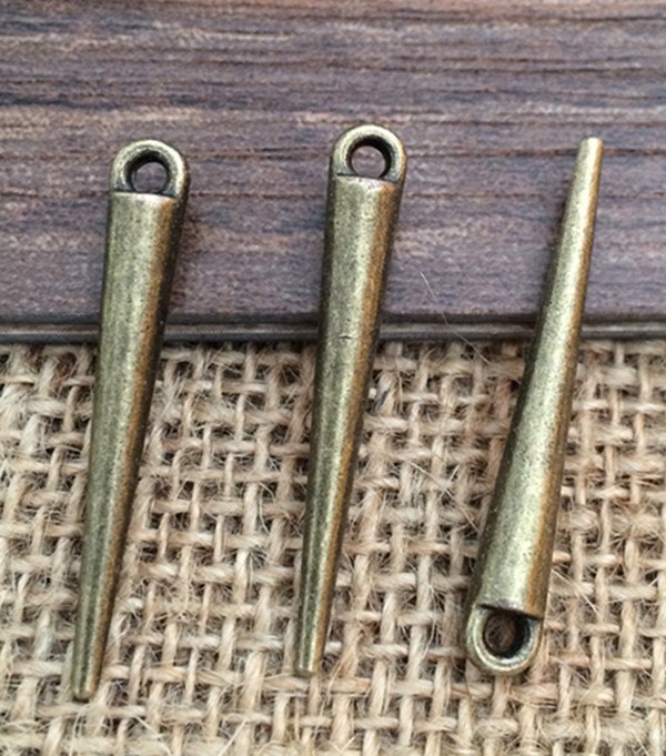 20pieces 5x34mm Needle Awl Charm Antique Bronze Charm - Etsy