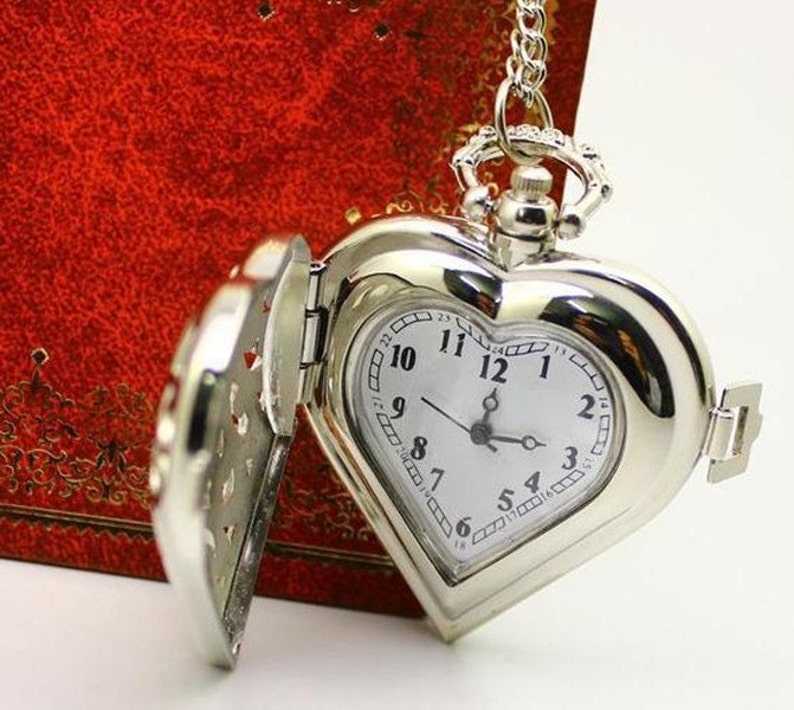 1pcs 40mmx40mm White K Color Beautiful Heart Love Locket | Etsy