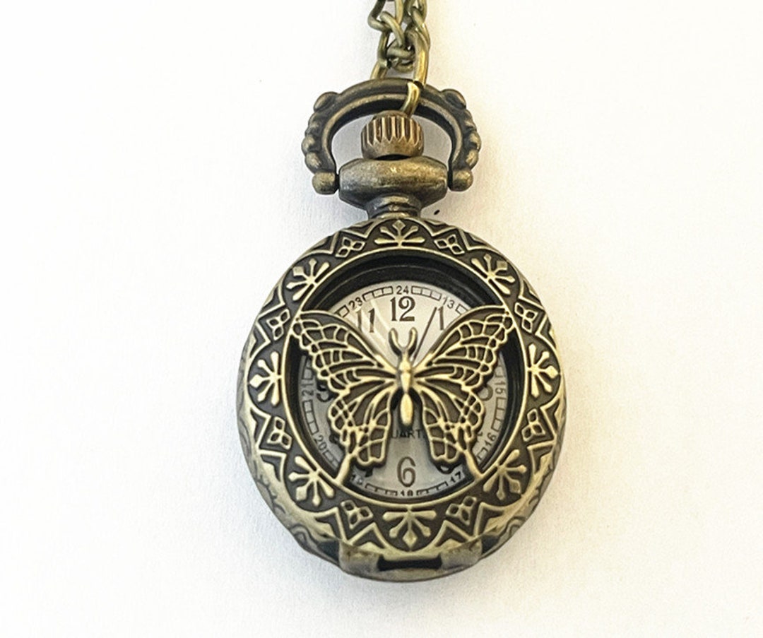 1pieces 25mm Bronze Animal Pocket Watch Charms Pendant - Etsy