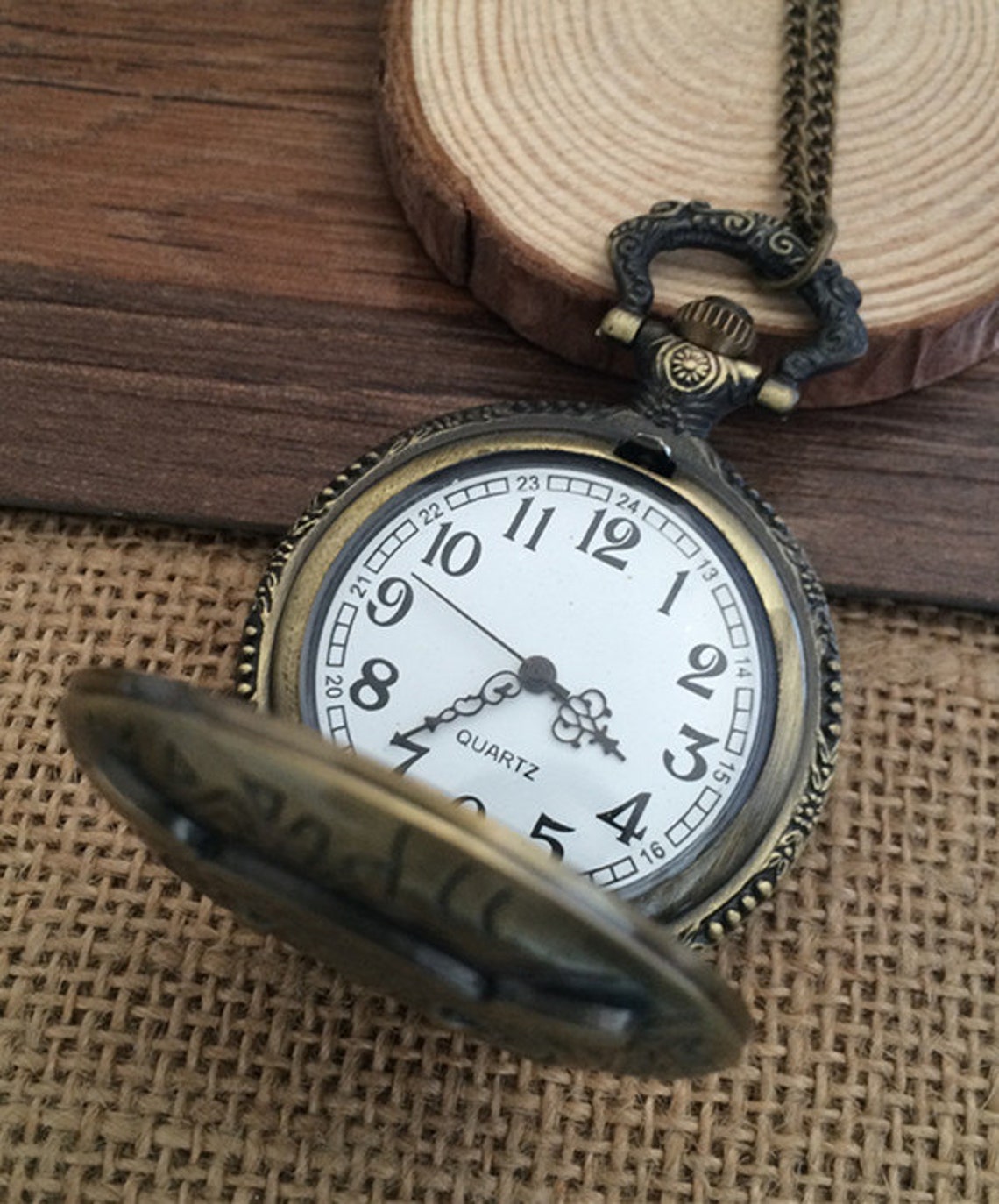 1pcs 45mmx45mm Bronze Pocket Watch Charms Pendant - Etsy