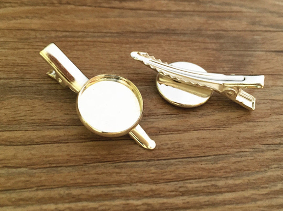 10pcs Silver Tone Brooch Back Base With Clip and Safety Pin 18mm - Etsy