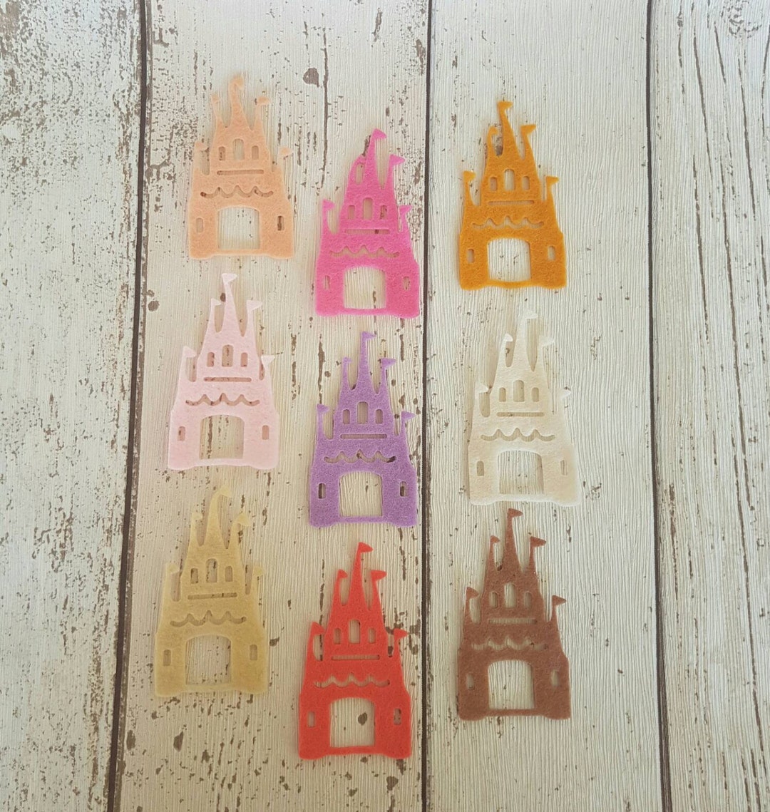 Felt Castles, Die Cut Felt Castles - Etsy