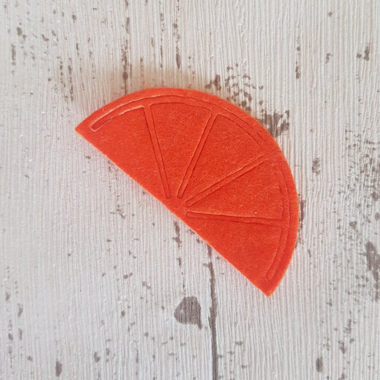 Felt Orange Slice Felt Die Cut Oranges Die Cut Orange - Etsy UK