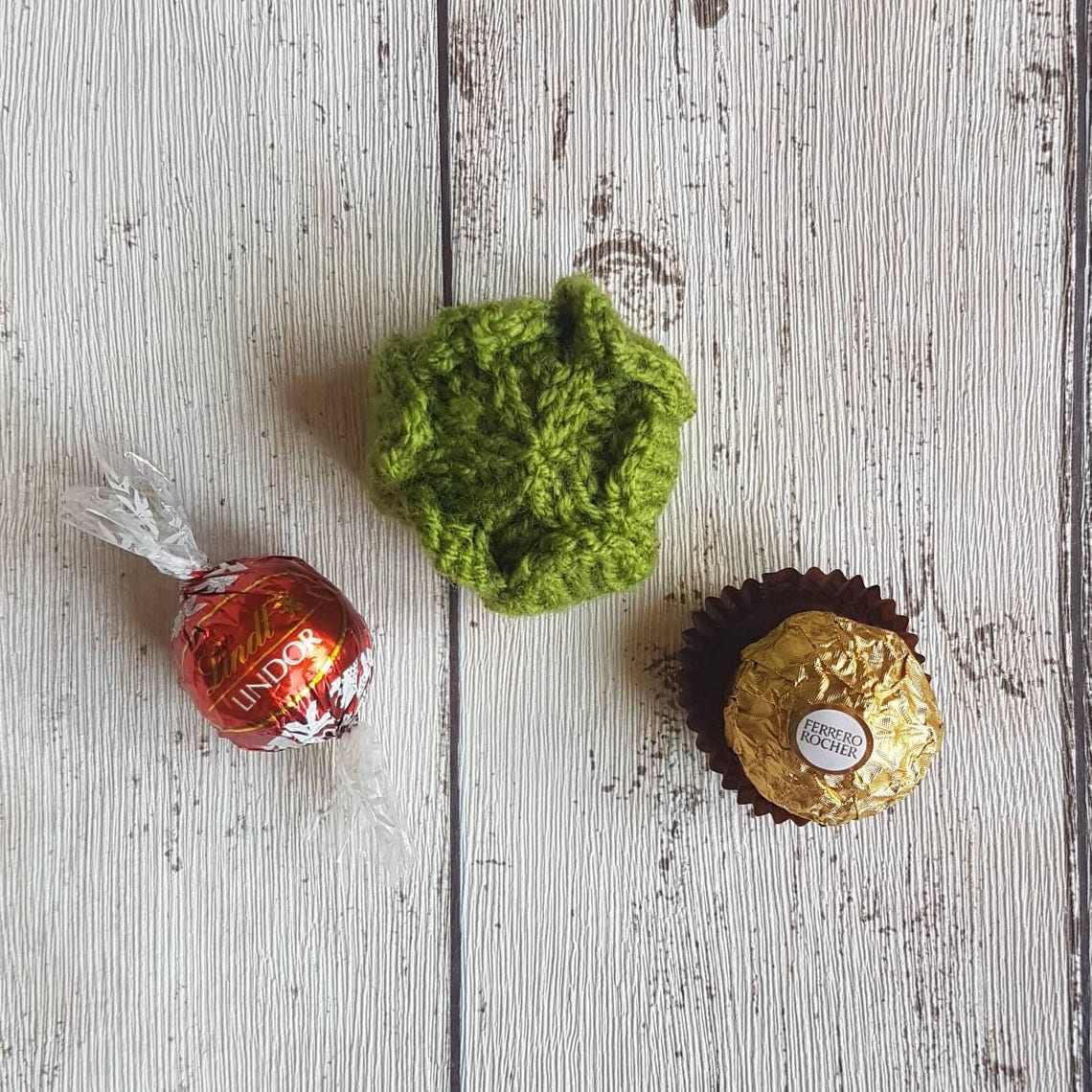 Christmas Brussels Sprout Ferrero Rocher Knitting Pattern, PDF - Etsy