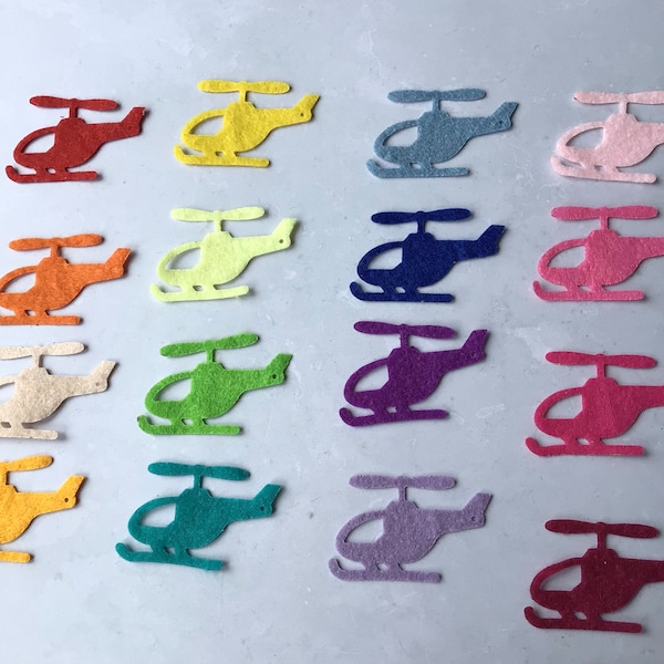 Helicopter Applique - Etsy