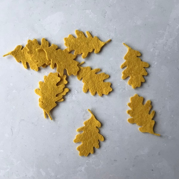 Felt Leaves - Etsy