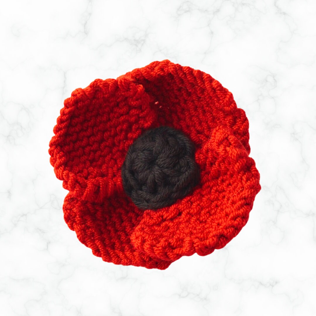 Red Poppy Flower Brooch, Floral Pin Corsage - Etsy