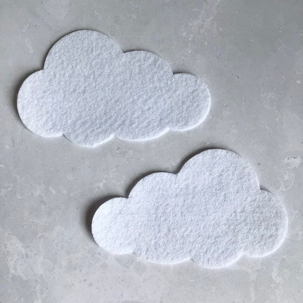 Felt Clouds - Etsy